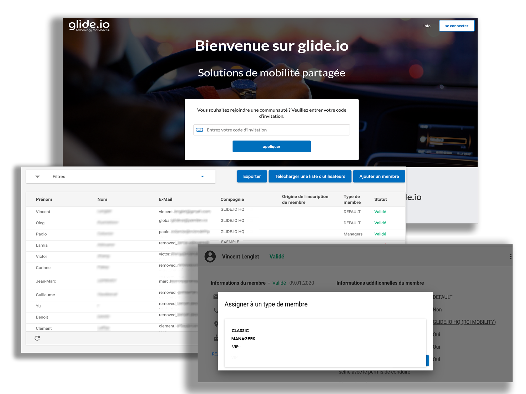 Your fleet management software - glide.io